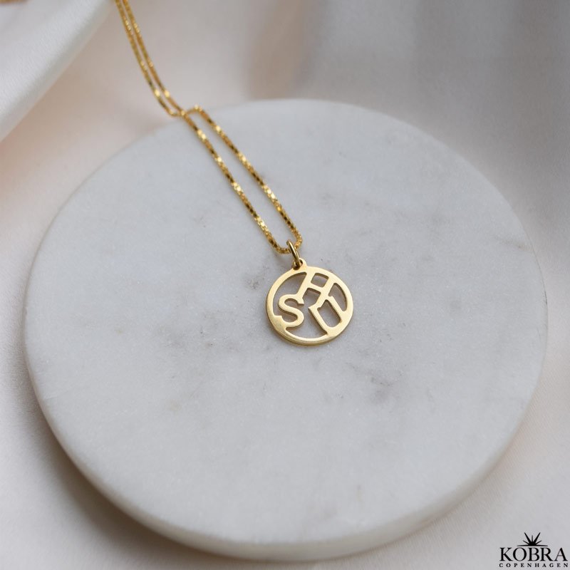 "Close To You" handmade gold jewelery with your 3 personal letters ...